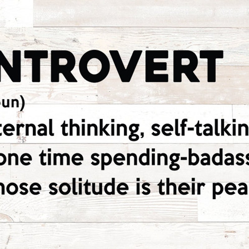Introvert - Etsy