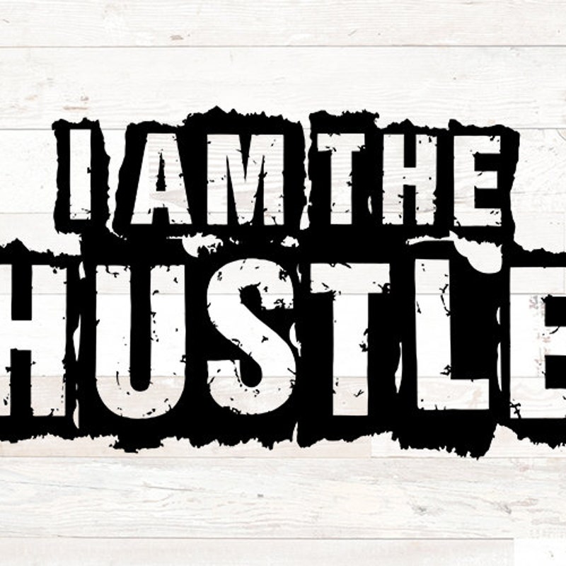 Hustle Svg - Etsy