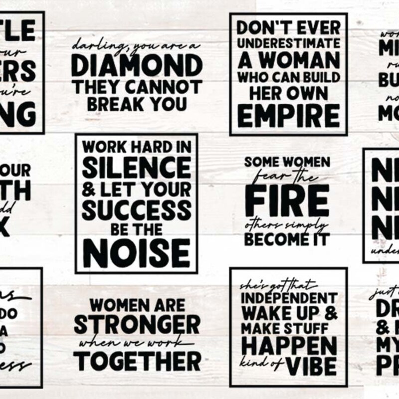 Boss Quotes Svg - Etsy