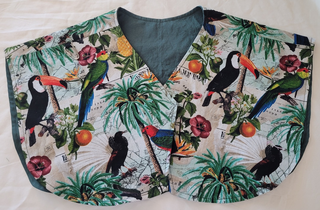 Poop Poncho for Pet Bird or Parrot - Light Parrot/bird Fabric ...