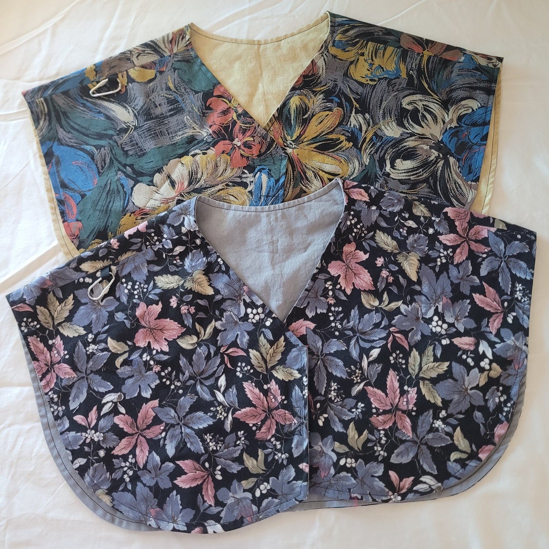 Poop Poncho for Pet Bird or Parrot - Dark Background Fabric - Shoulder ...