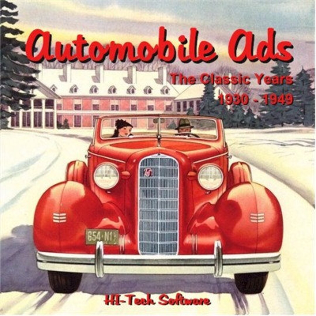 Automobile Ads the Classic Years 1930 - 1949 - Etsy