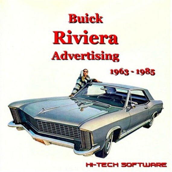Buick Riviera Ads 1963 1985 | Etsy