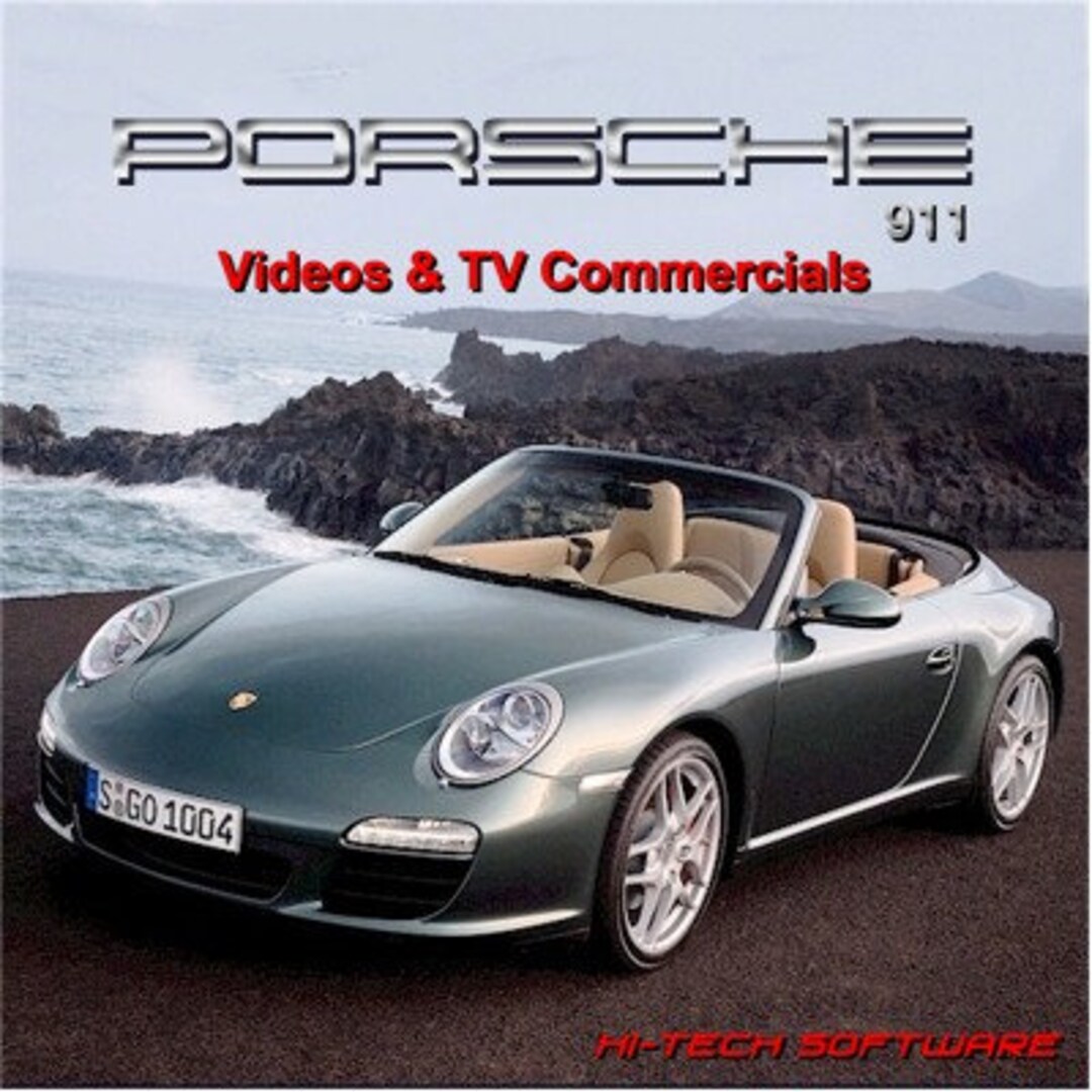Porsche 911 Videos & TV Commercials - Etsy
