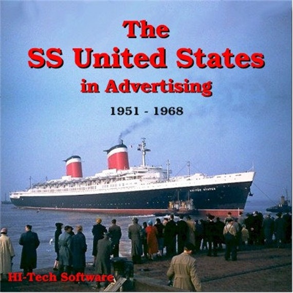 The SS United States in Advertising 1951 1968 | Etsy