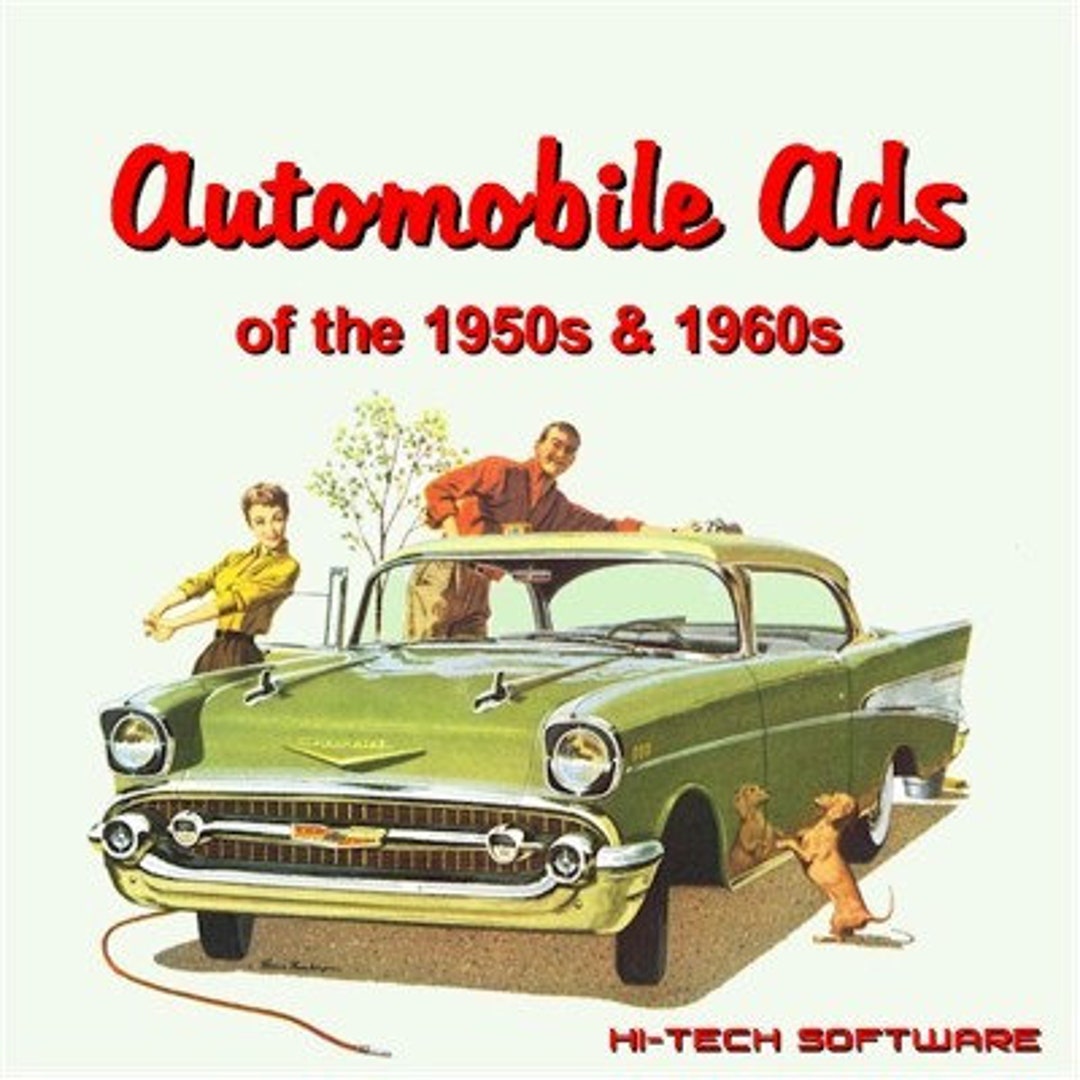 1950s Car Advertisements