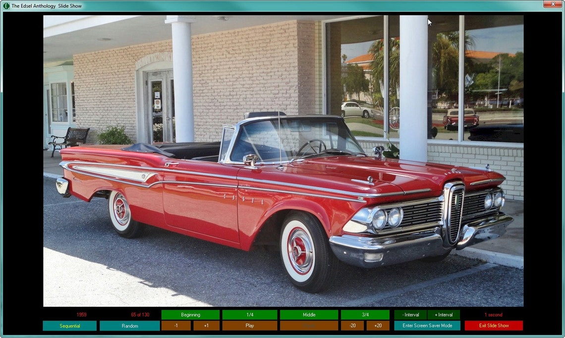 The Edsel Anthology 1958 1959 1960 - Etsy
