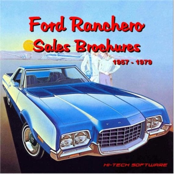 Ranchero Sales Brochures 1957 1979 | Etsy