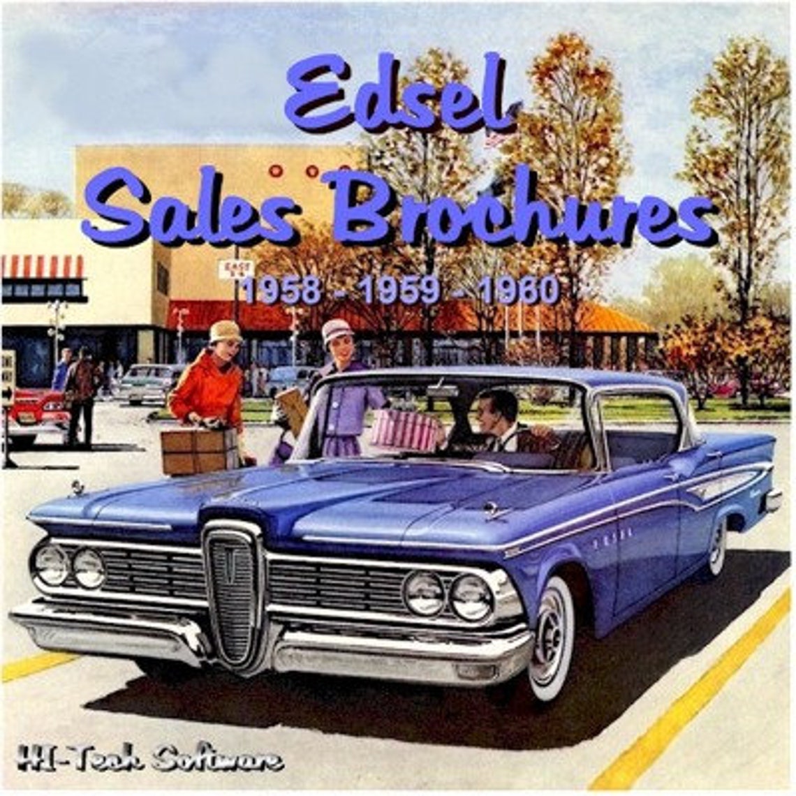 Edsel Sales Brochures 1958 -1959 - 1960 - Etsy