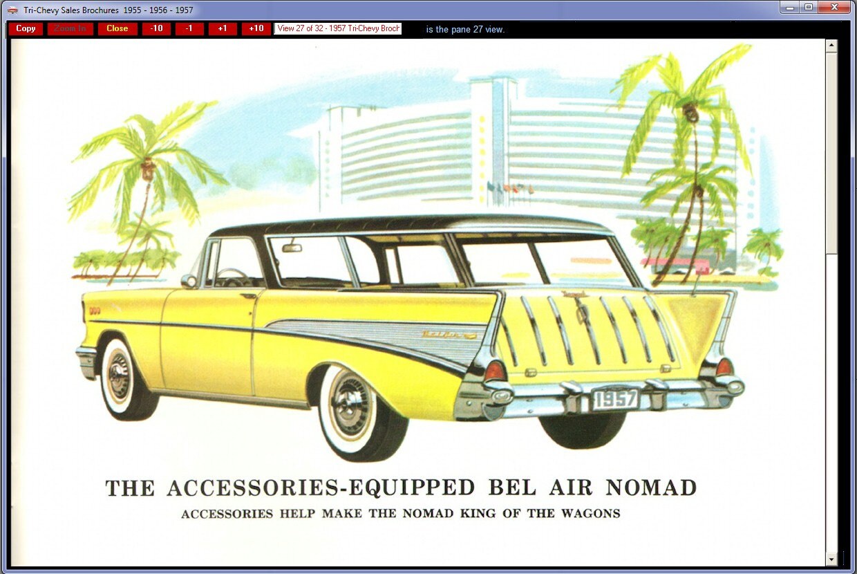 Tri-chevy Sales Brochures 1955 -1956 - 1957 - Etsy