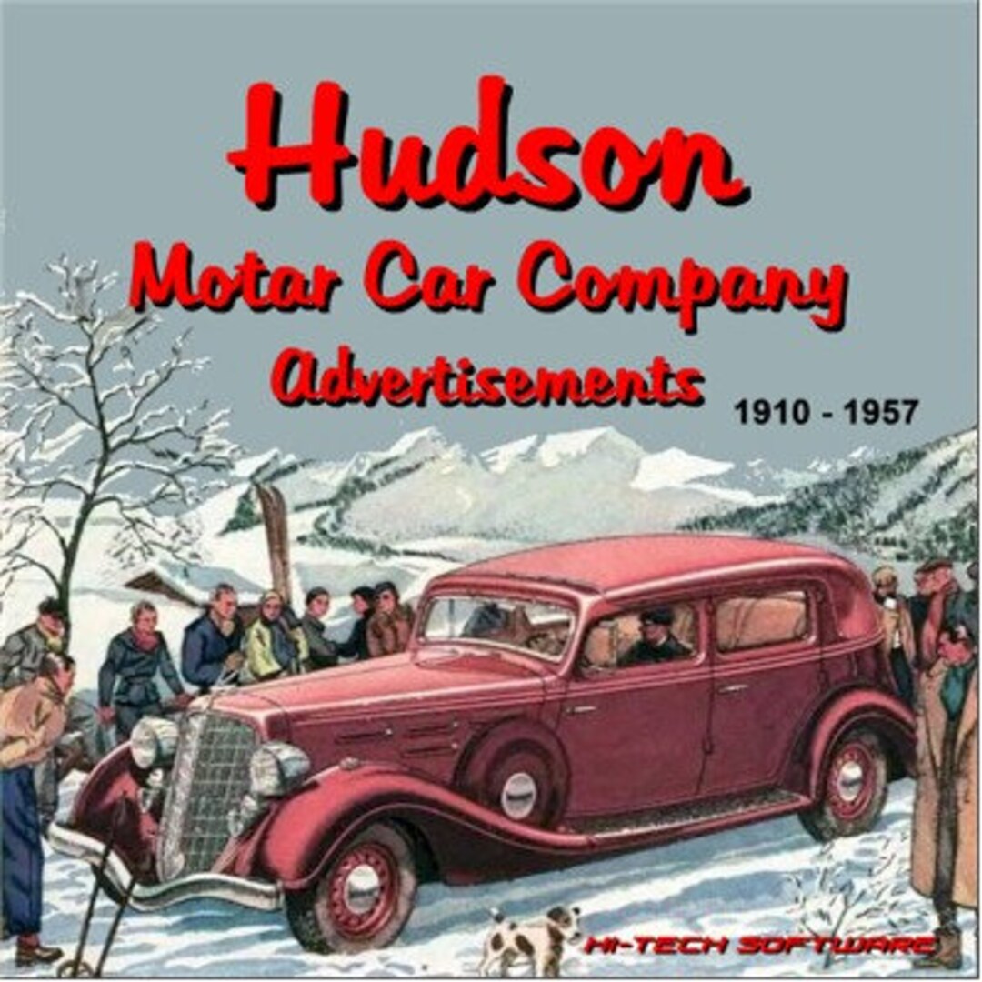 Hudson Motor Car Company Ads 1910 - 1957 - Etsy