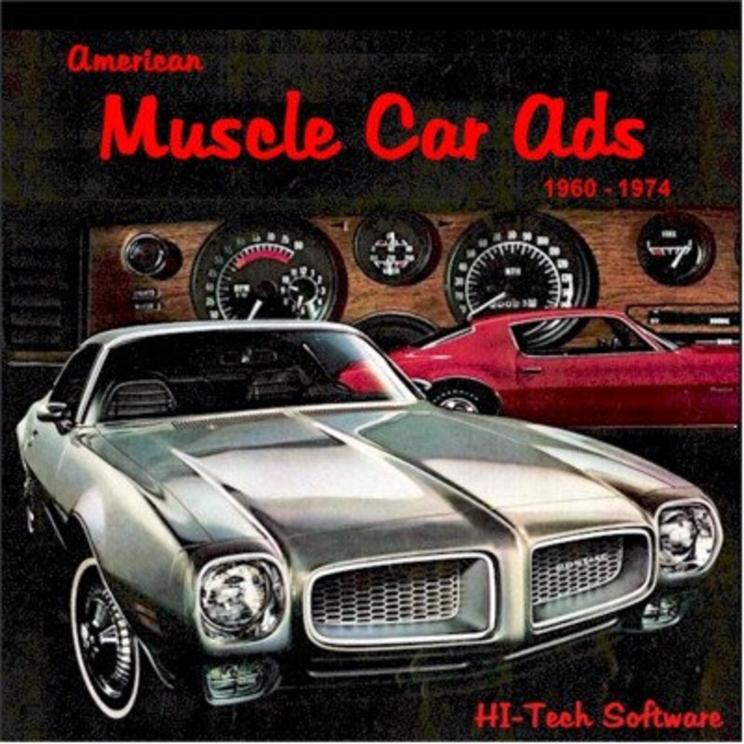 American Muscle Car Advertisements 1960-1974 - Etsy