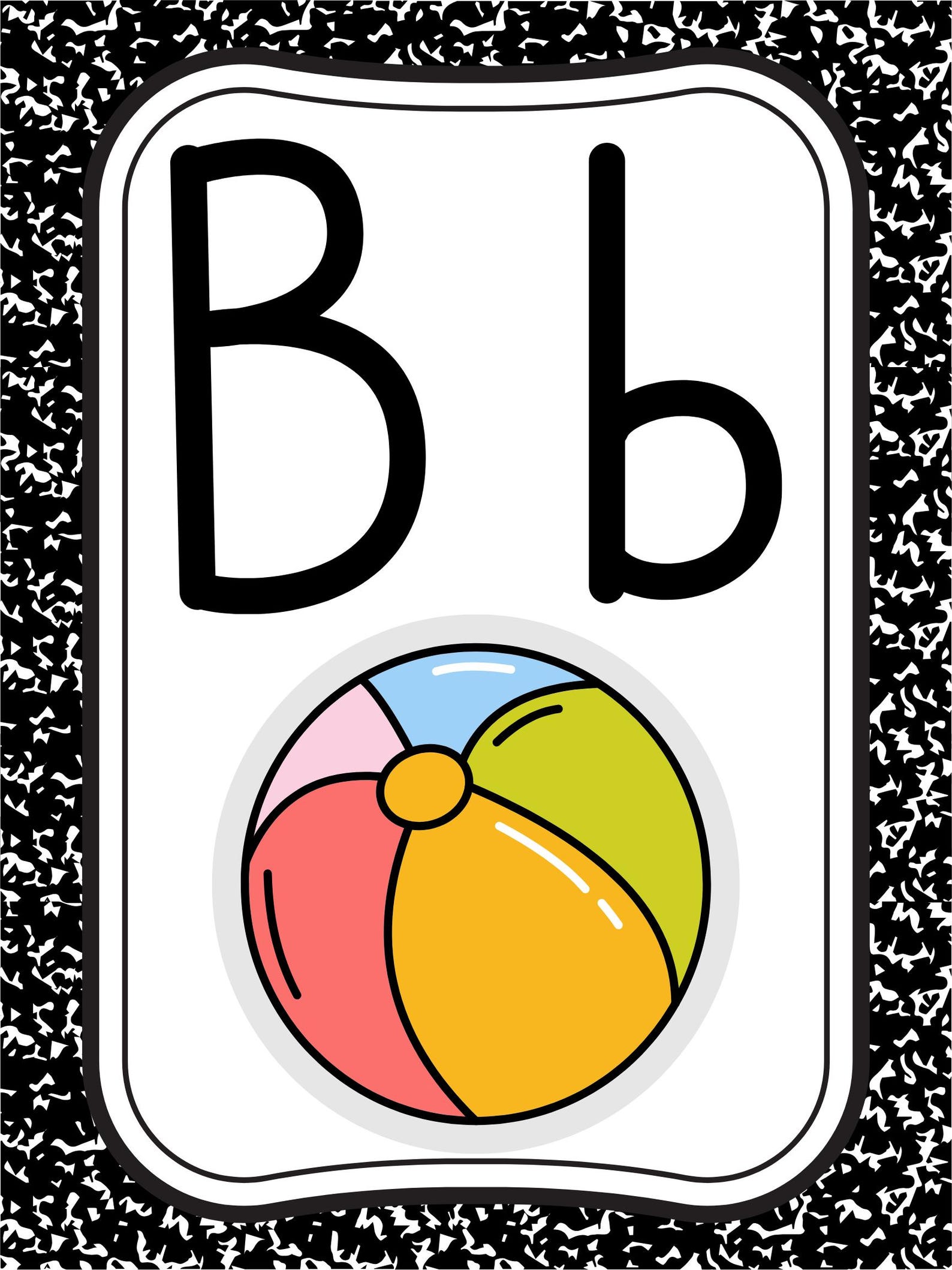 Composition Notebook Classroom Alphabet - Etsy