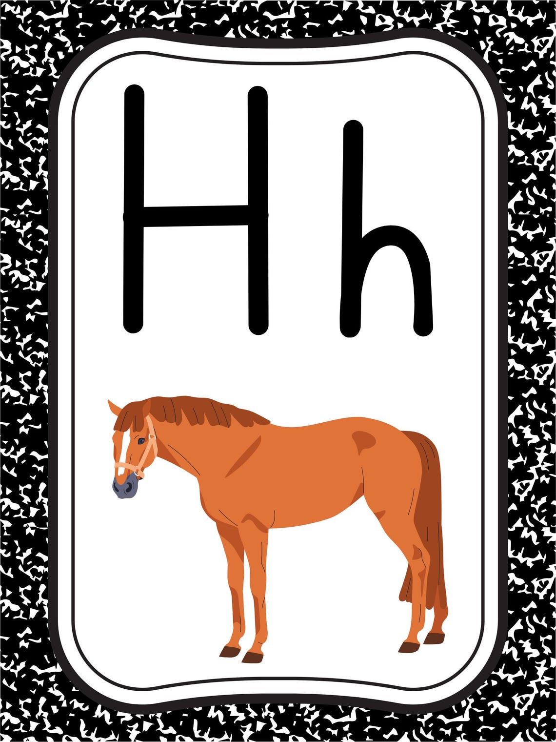 Composition Notebook Classroom Alphabet - Etsy