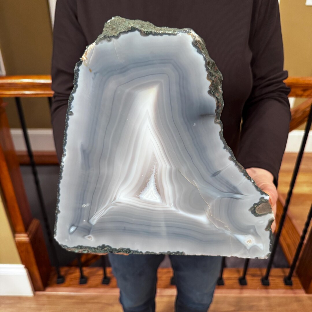 GORGEOUS Natural Agate Druze Geode Crystal Cluster Cathedral ~ 10" Tall ...