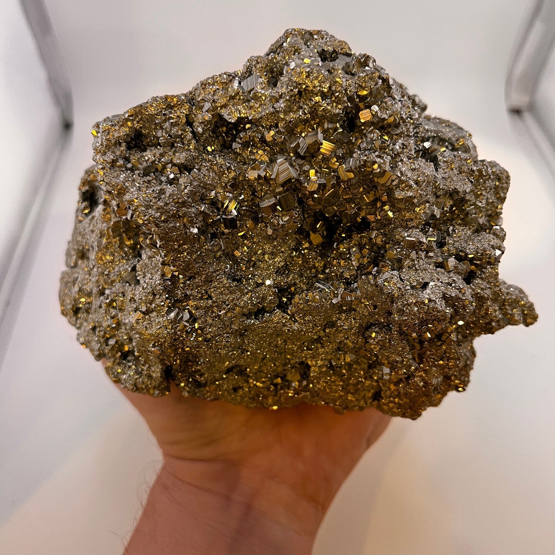 November Sale HUGE Cubic Pyrite HIGH END Big Rhombic - Etsy