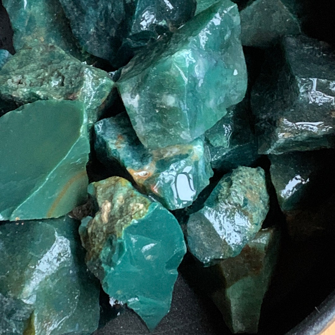 Flash Sale!!** PREMIUM Green Jasper Rough: You Choose the Weight (high Quality!) *best Seller ...