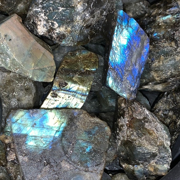 Rough Labradorite - Etsy