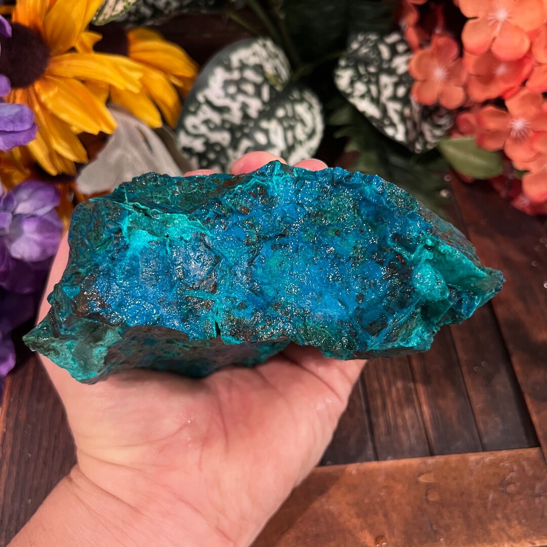 New Year's Sale Natural RARE Blue Opalina Rough Specimen With ...