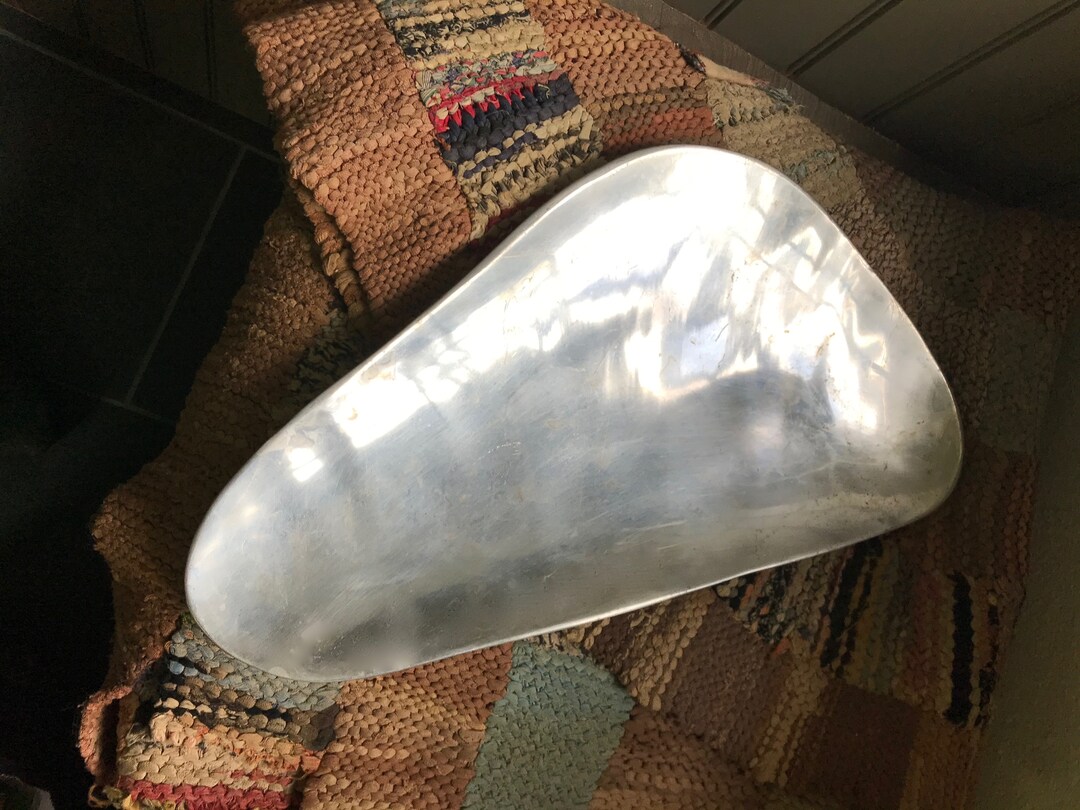 Original Large NAMBÉ Mid-century Modern Metal Alloy Boomerang - Etsy