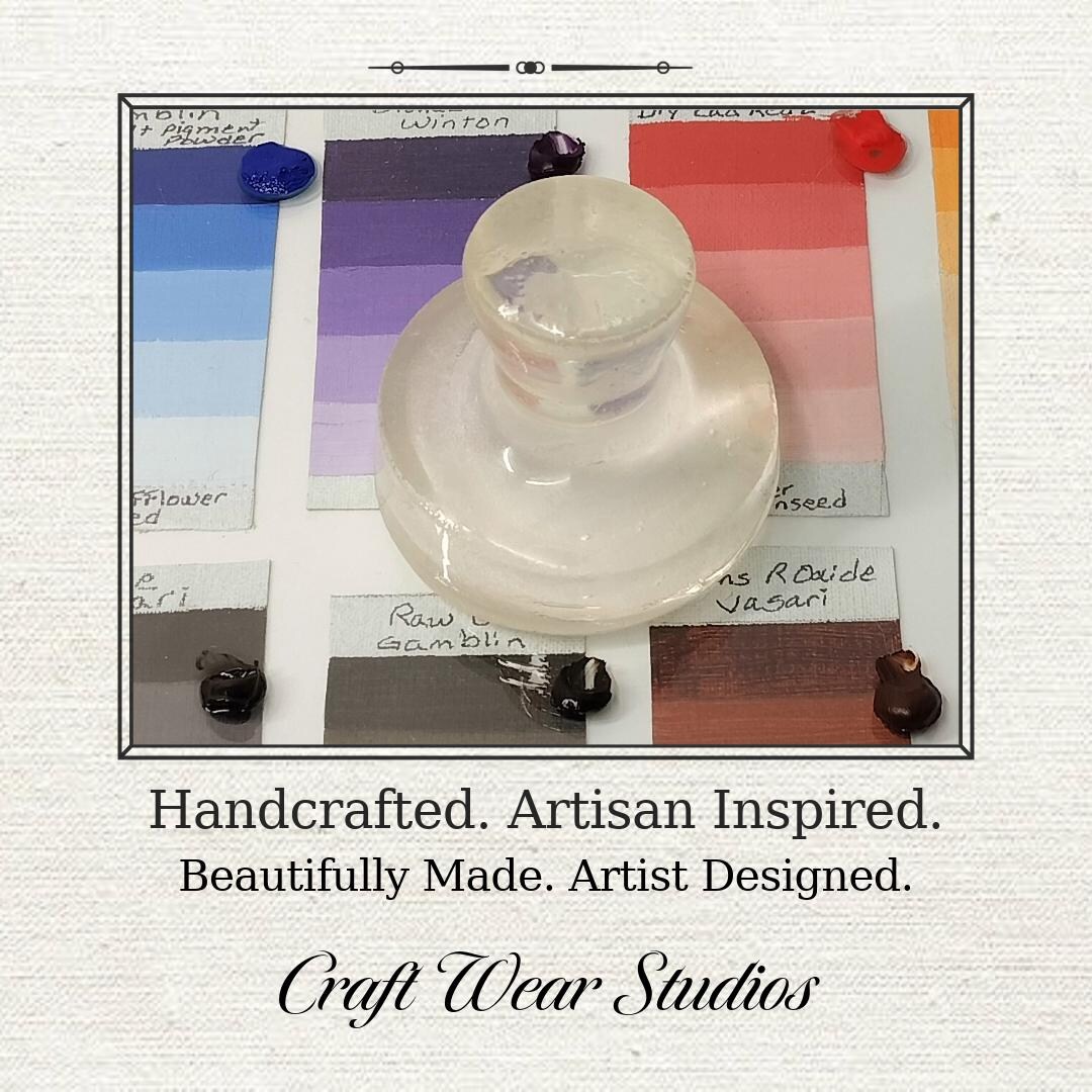 Handcrafted 2.75" Muller: Large Handcrafted Studio Tool for Artists ...