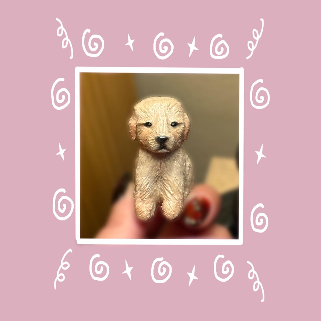 Handmade Pet Figurine, Custom Dog/ Cat Sculpture, Pet Memorial, Clay ...