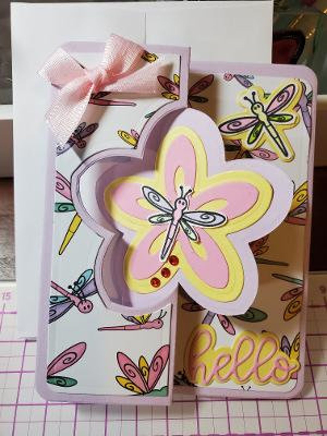 Dragonfly Cards, Sympathy, Friendship, Miss You - Etsy