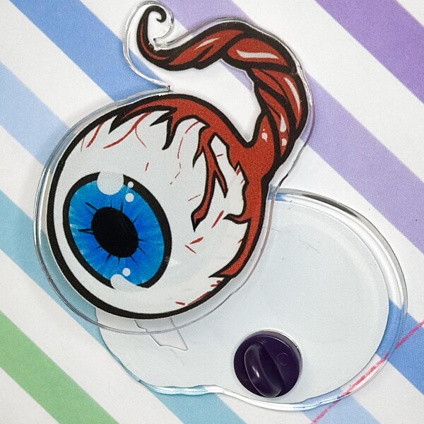Eyeball Pin - Etsy