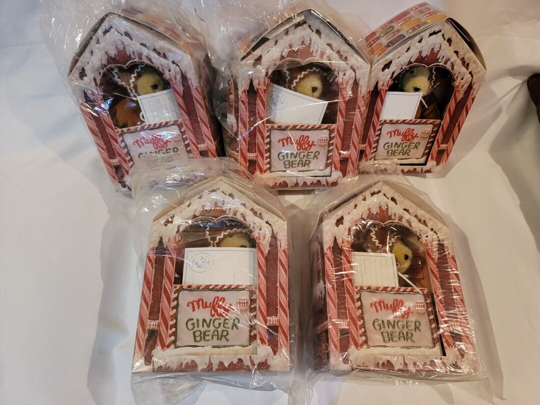 Five Muffy Vanderbear Muffy Ginger Bear Muffy as Gingerbread Cookie - Etsy