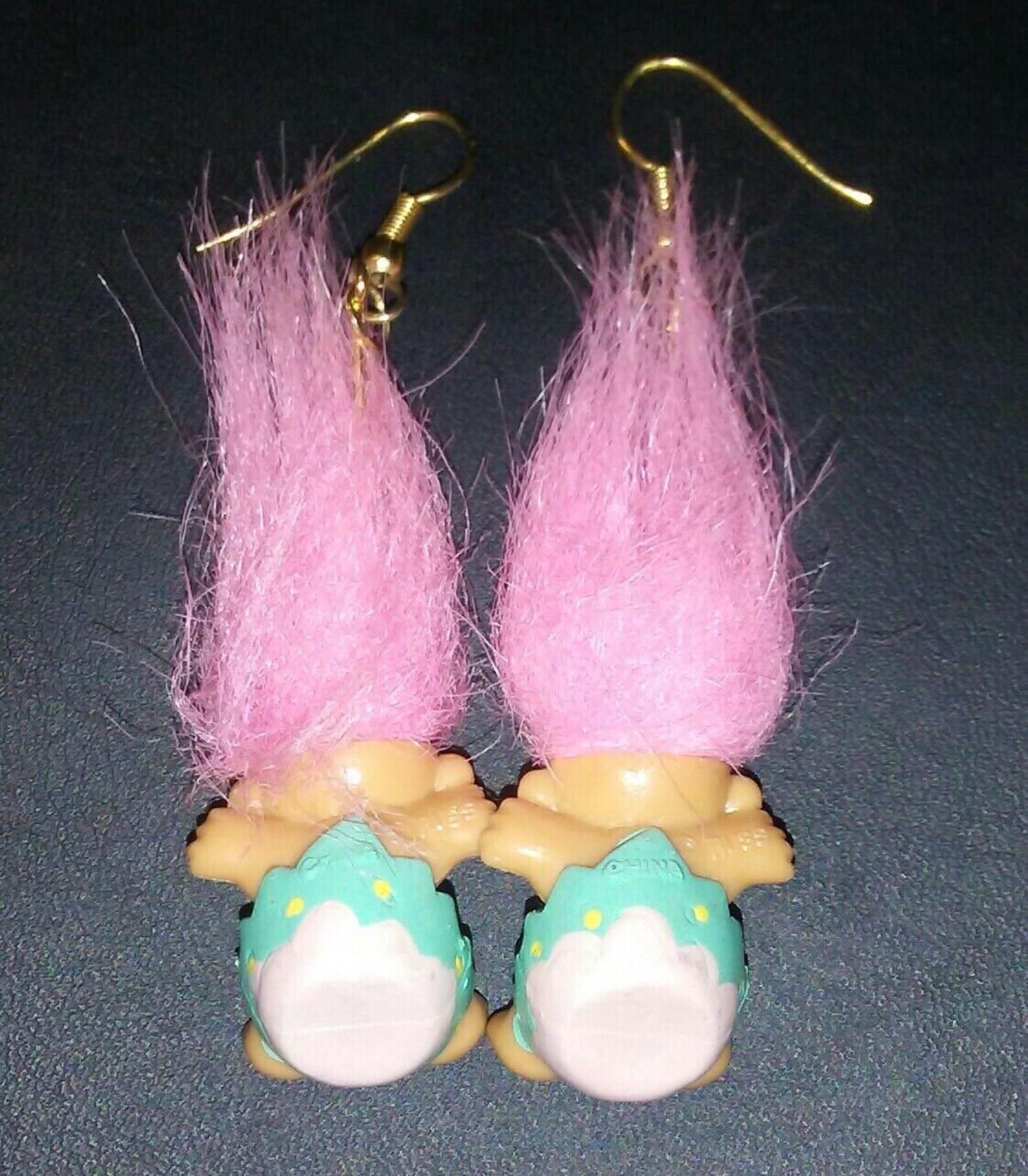 Collectible Russ Jewelry Vintage Wacky Rabbit Troll Earrings - Etsy