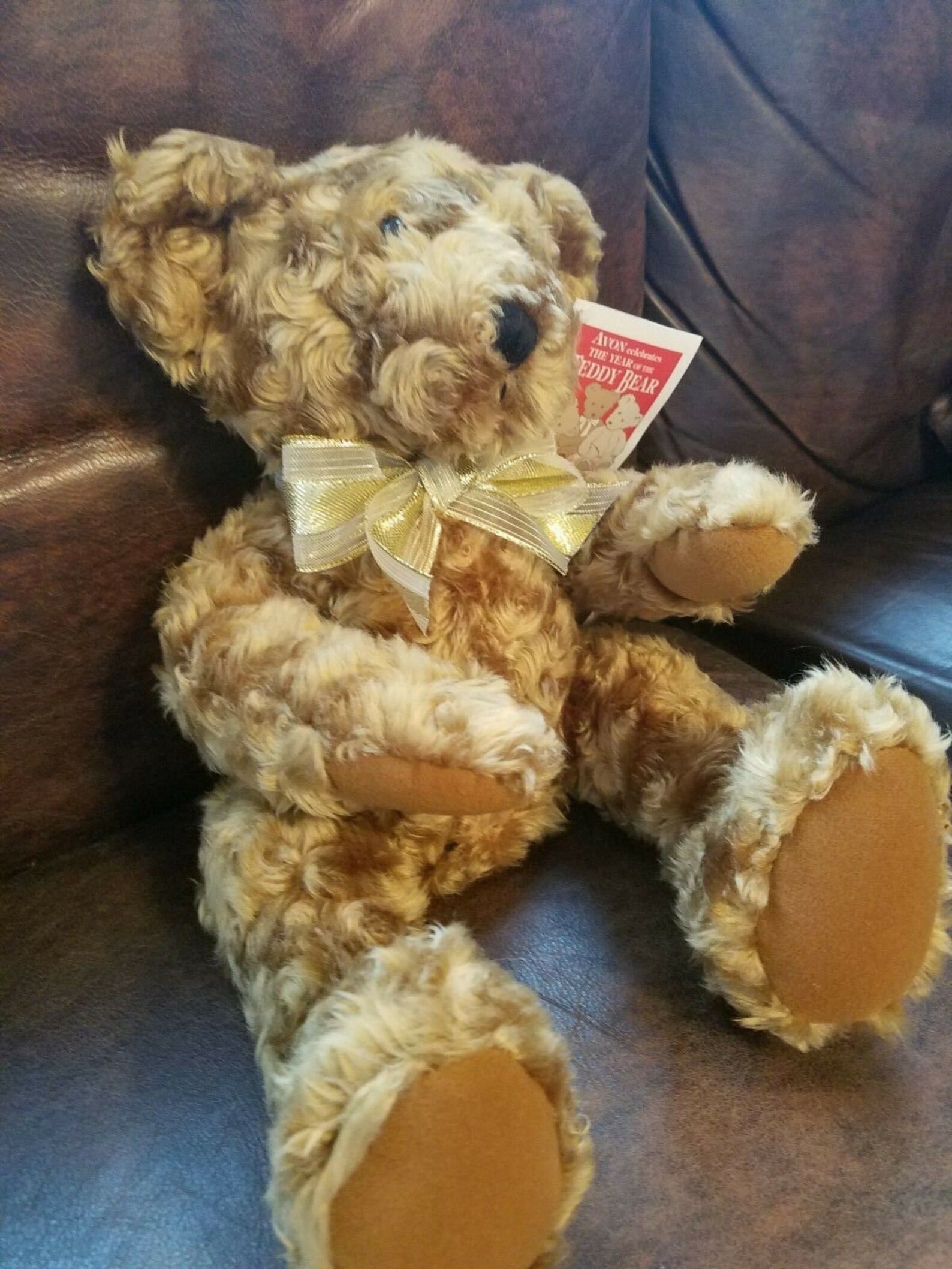 Avon talking Teddy Bear 100th anniversary voice activated | Etsy