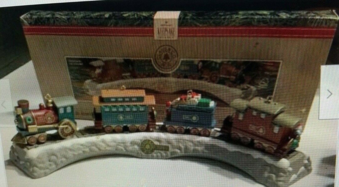 4 Hallmark Keepsake Train Christmas Ornaments - Etsy
