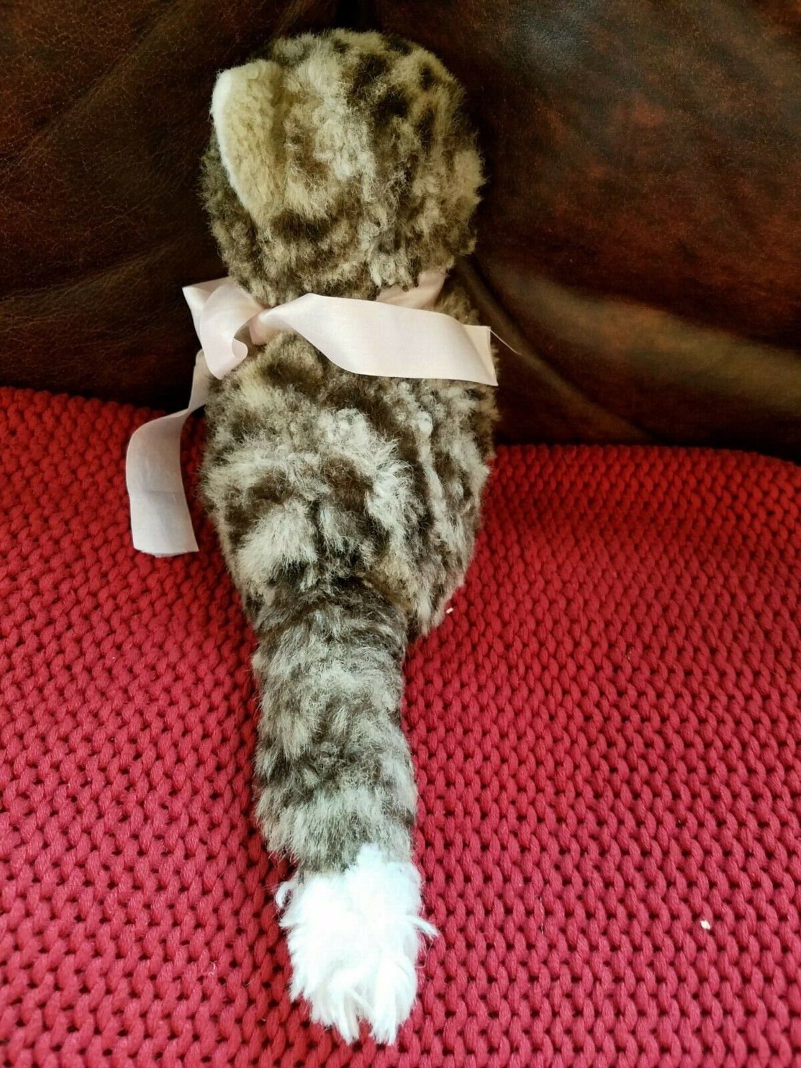 Steiff Cat Sissi Large Size With Steiff Pin - Etsy