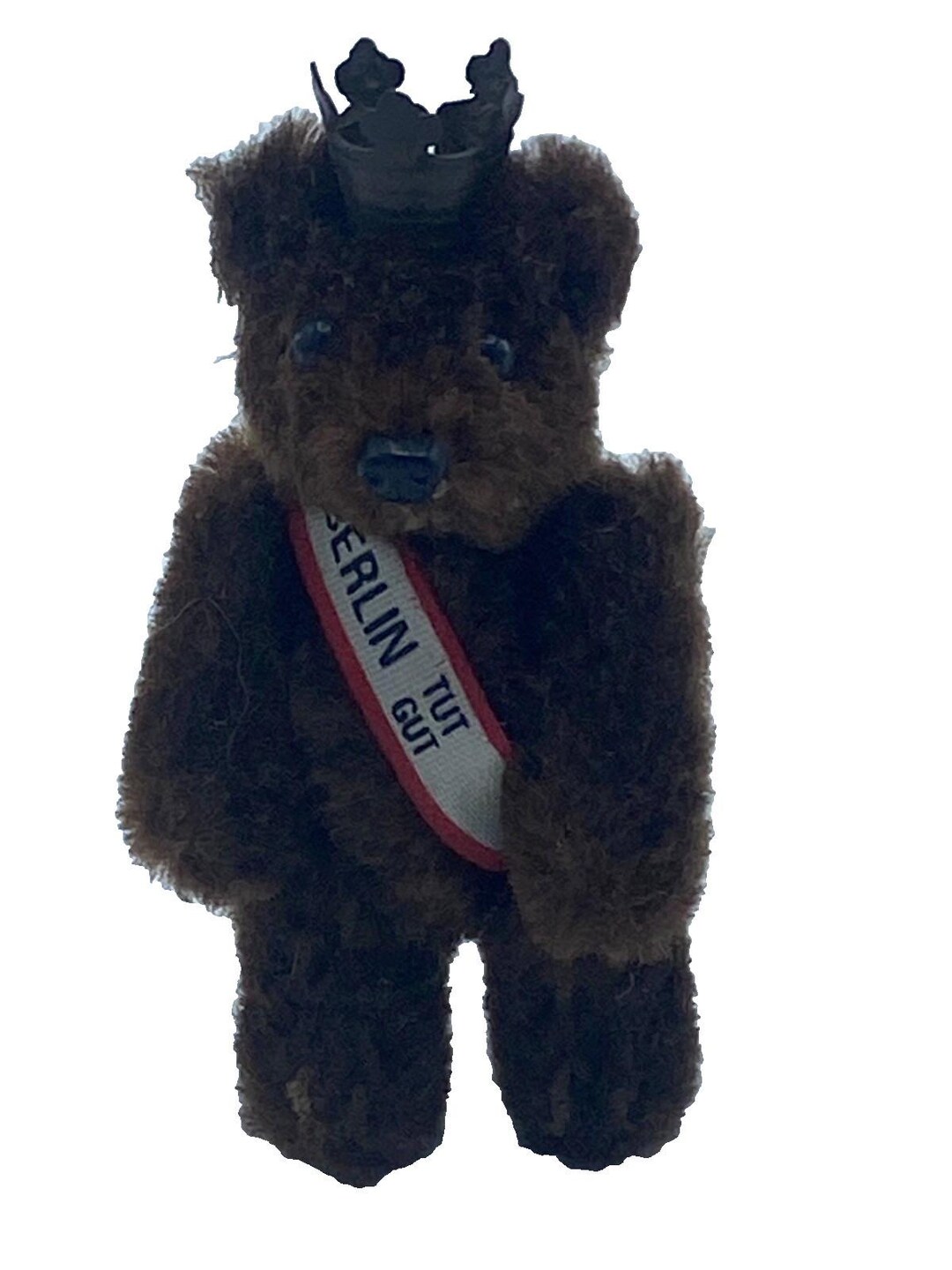 Berlin Tut Gut" Jointed Teddy Bear With Crown Pin 3 Inch Tall - Etsy