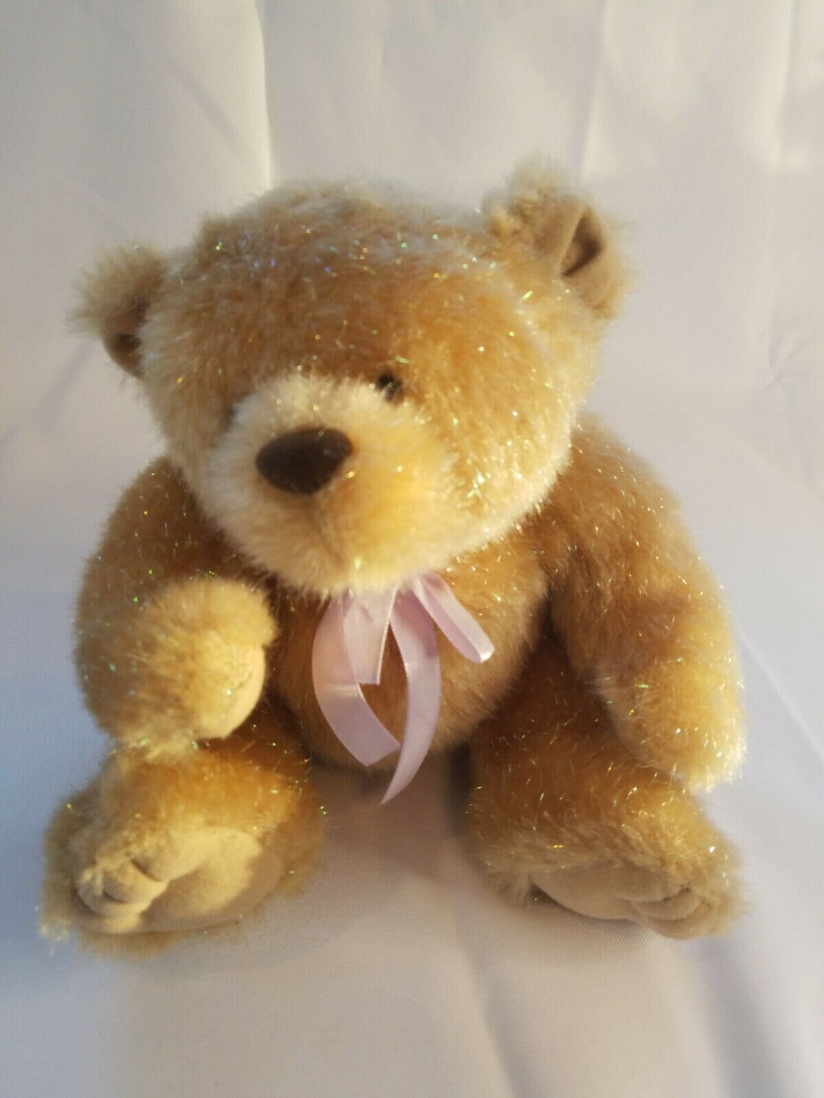 Glitter Teddy Bear w bred ribbon en este dia 10 | Etsy