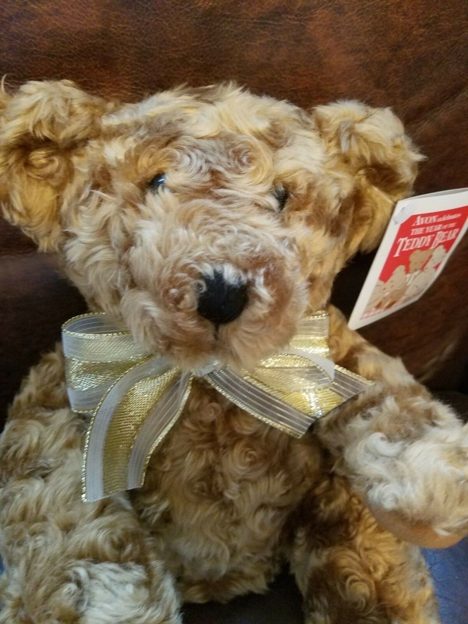 Avon talking Teddy Bear 100th anniversary voice activated | Etsy