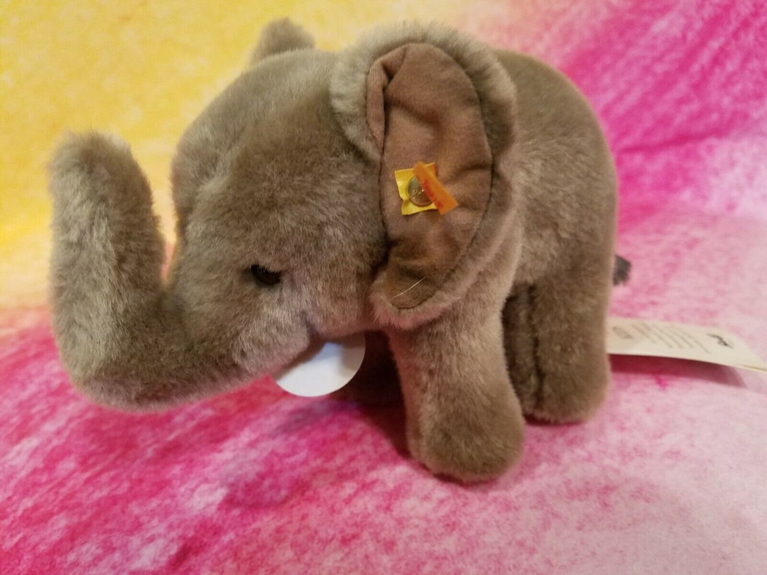 Steiff 7" Trampili Plush Elephant - Etsy