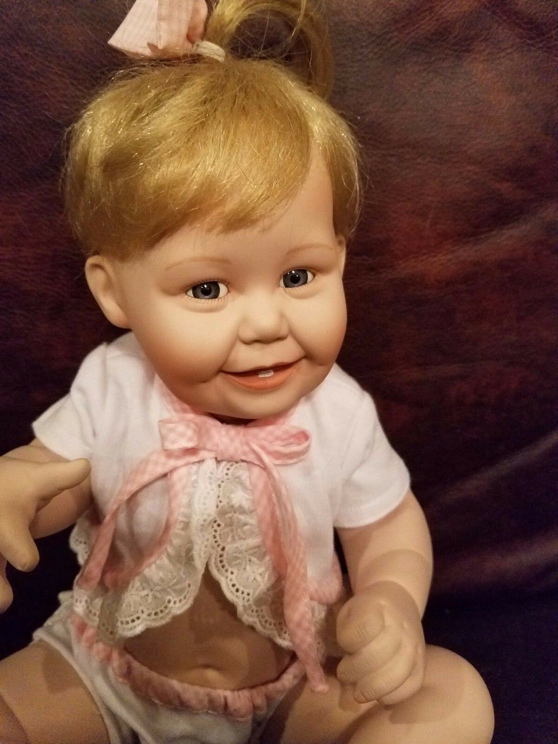 Ashton Drake Porcelain Doll Cute as a Button by Titus Tomescu - Etsy