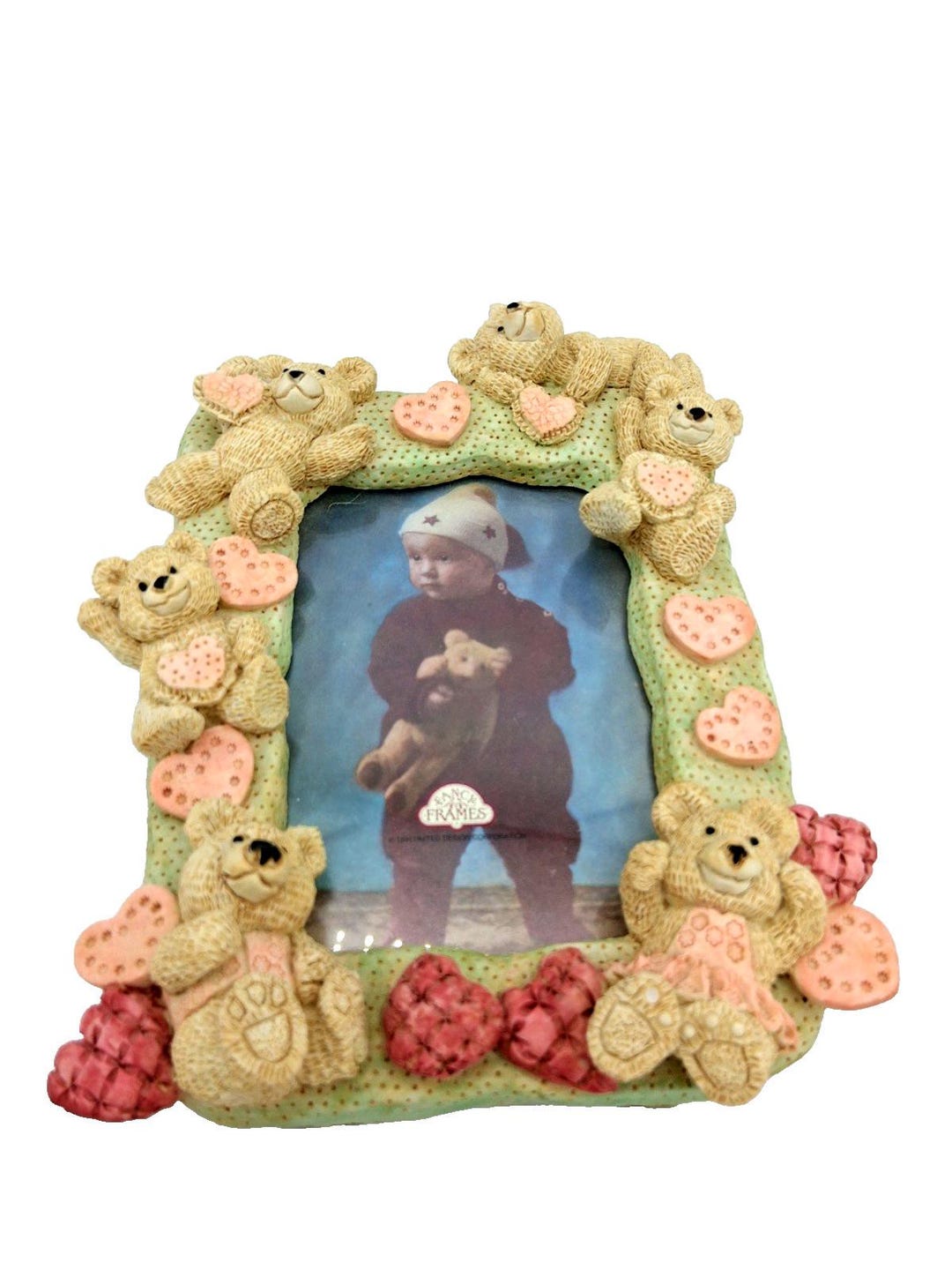 Fancy Frames, Collectible, Picture Frame, "tumbling Teddies" FF33735 - Etsy
