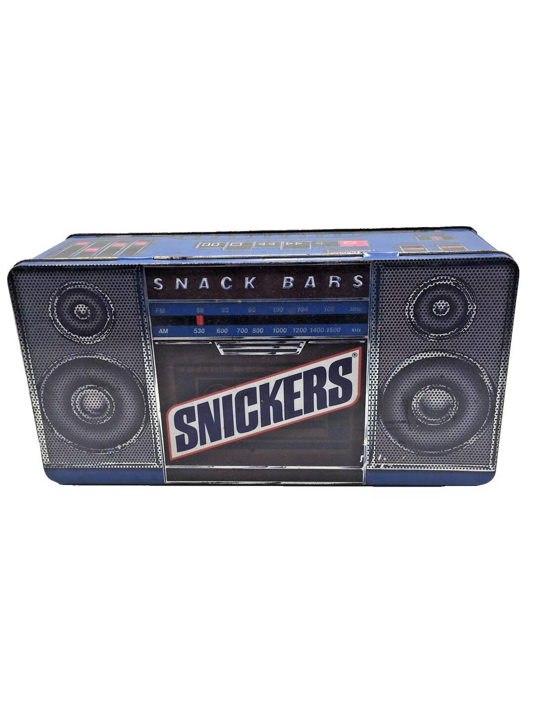 Snickers Metal Tin 1989 Boombox - Etsy