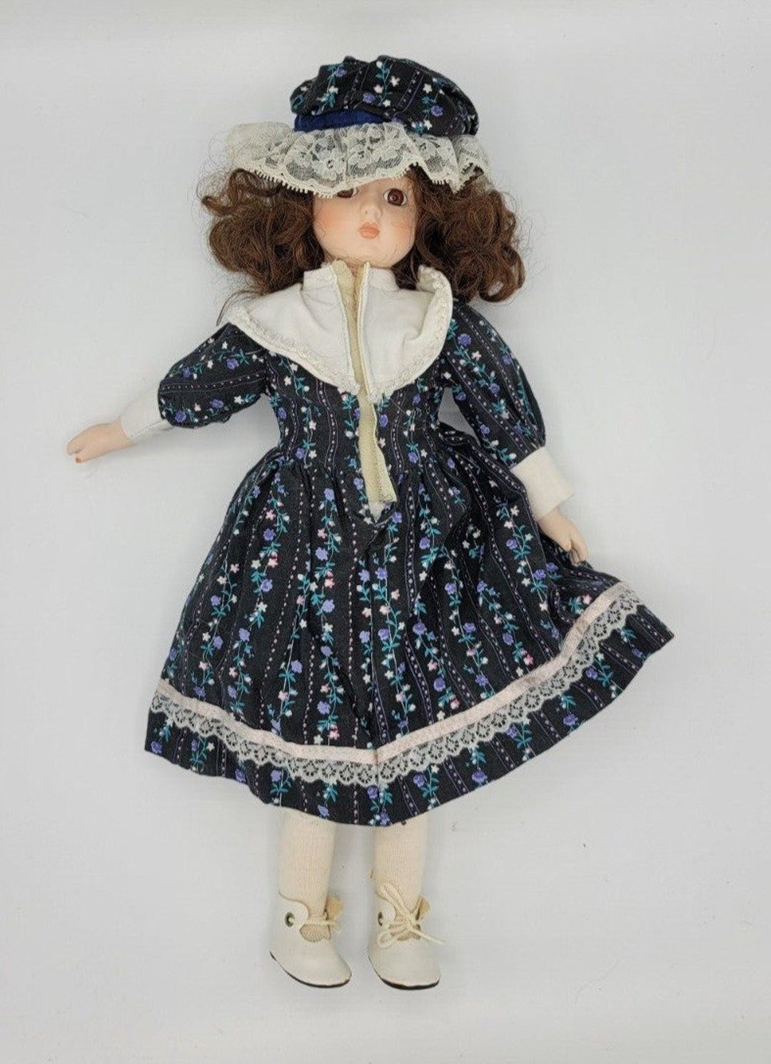 Porcelain Dandy Doll Tall - Etsy