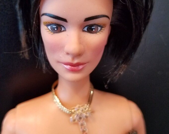 Barbie Looks Like *kim Kardashian* Stylish Full Length Dress and Cross ...