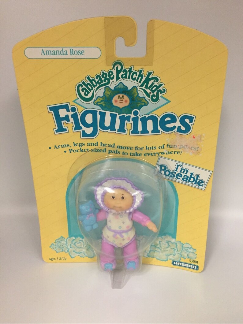 Cabbage Patch Kids Poseable Toy Figure Amanda Rose | Etsy