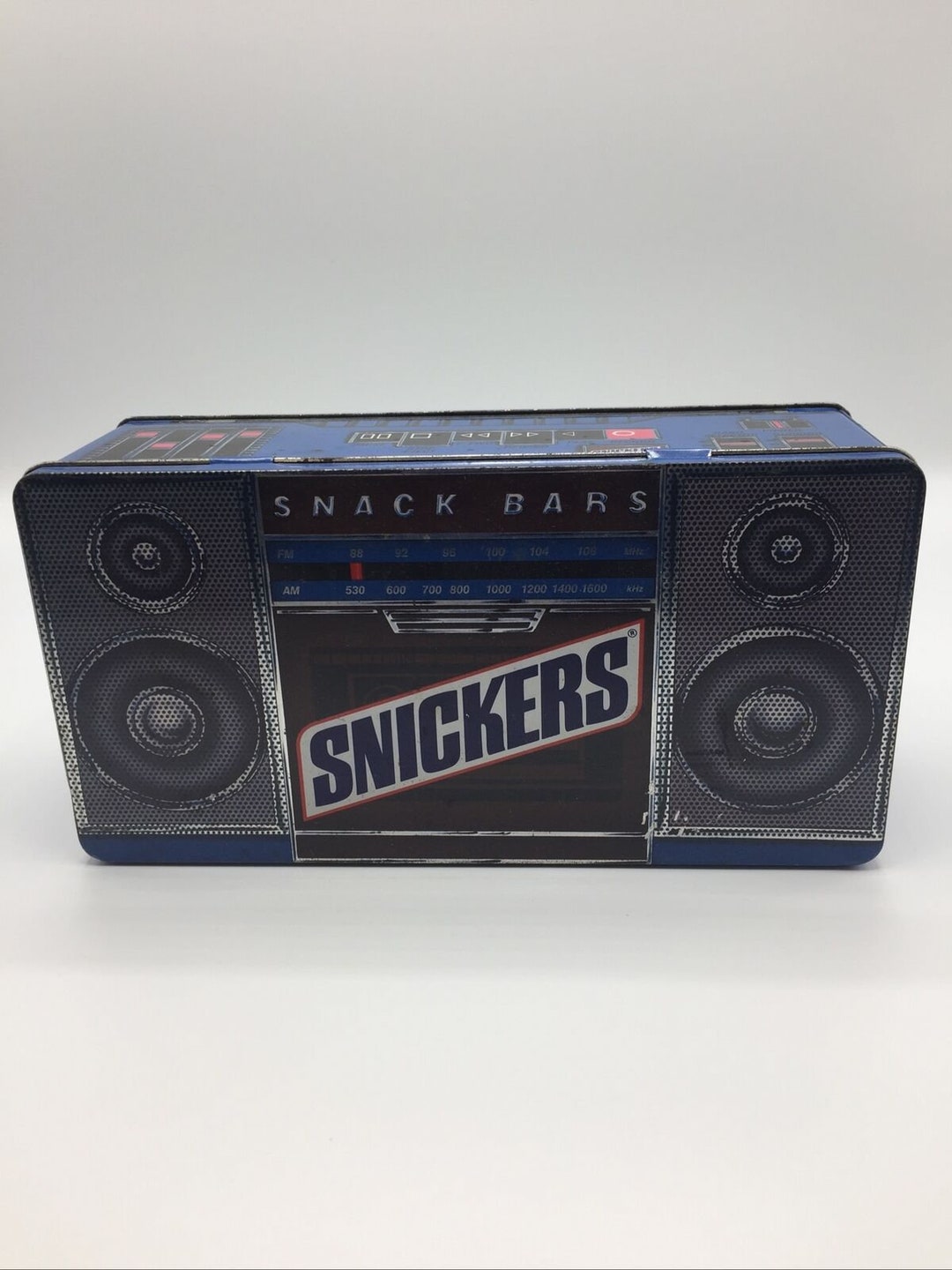 Snickers 1989 Boombox Metal Tin - Etsy