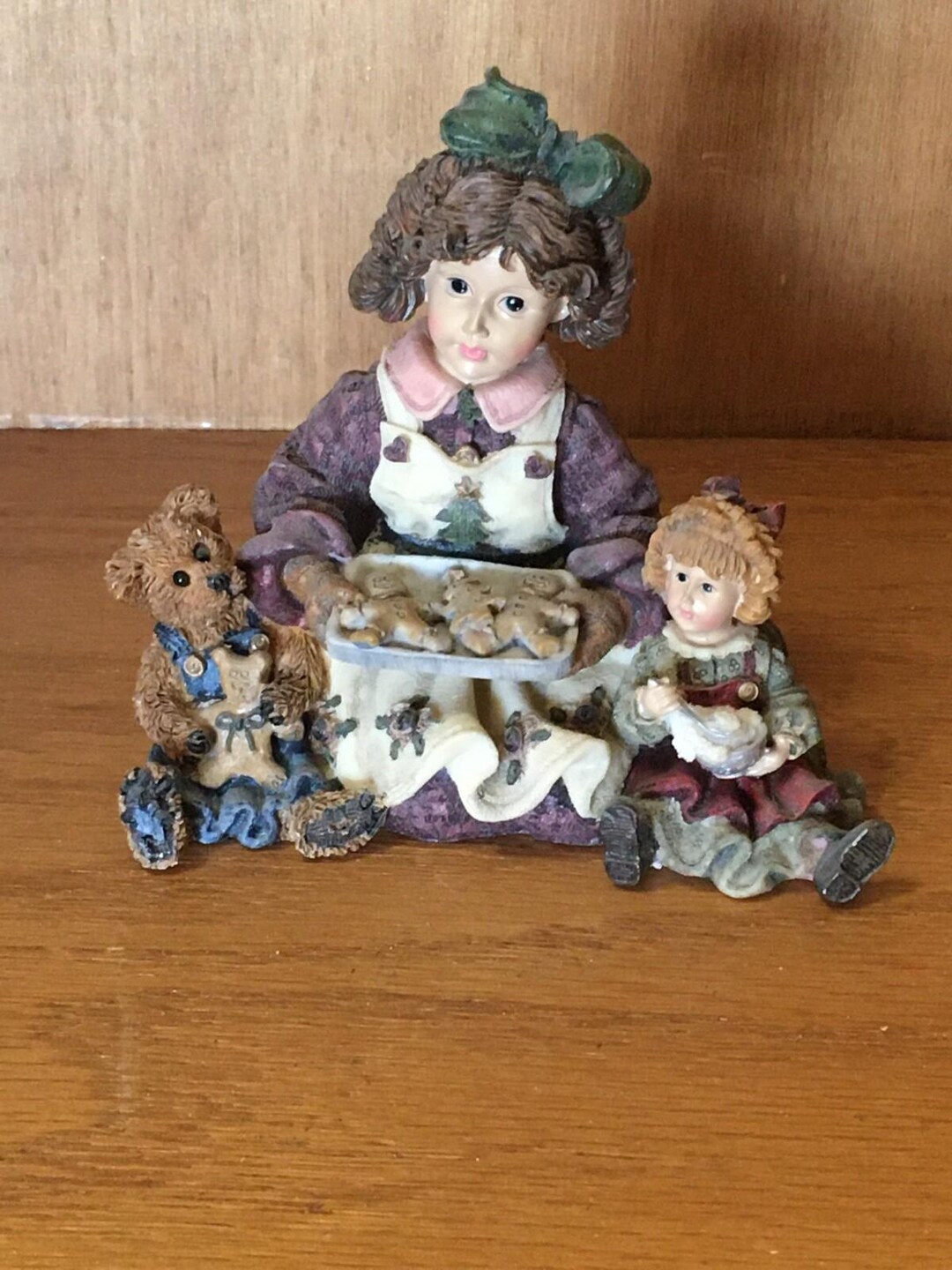 Jean W/ Elliot & Debbie the Bakers" Boyds Yesterdays Child Dollstone ...