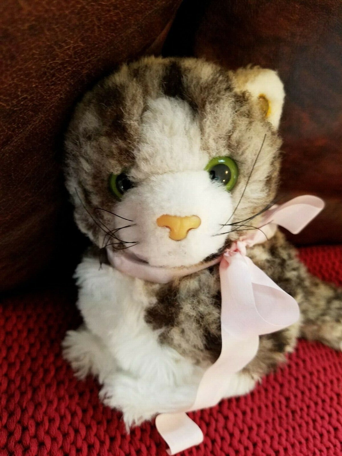 Steiff Cat Sissi Large Size With Steiff Pin - Etsy