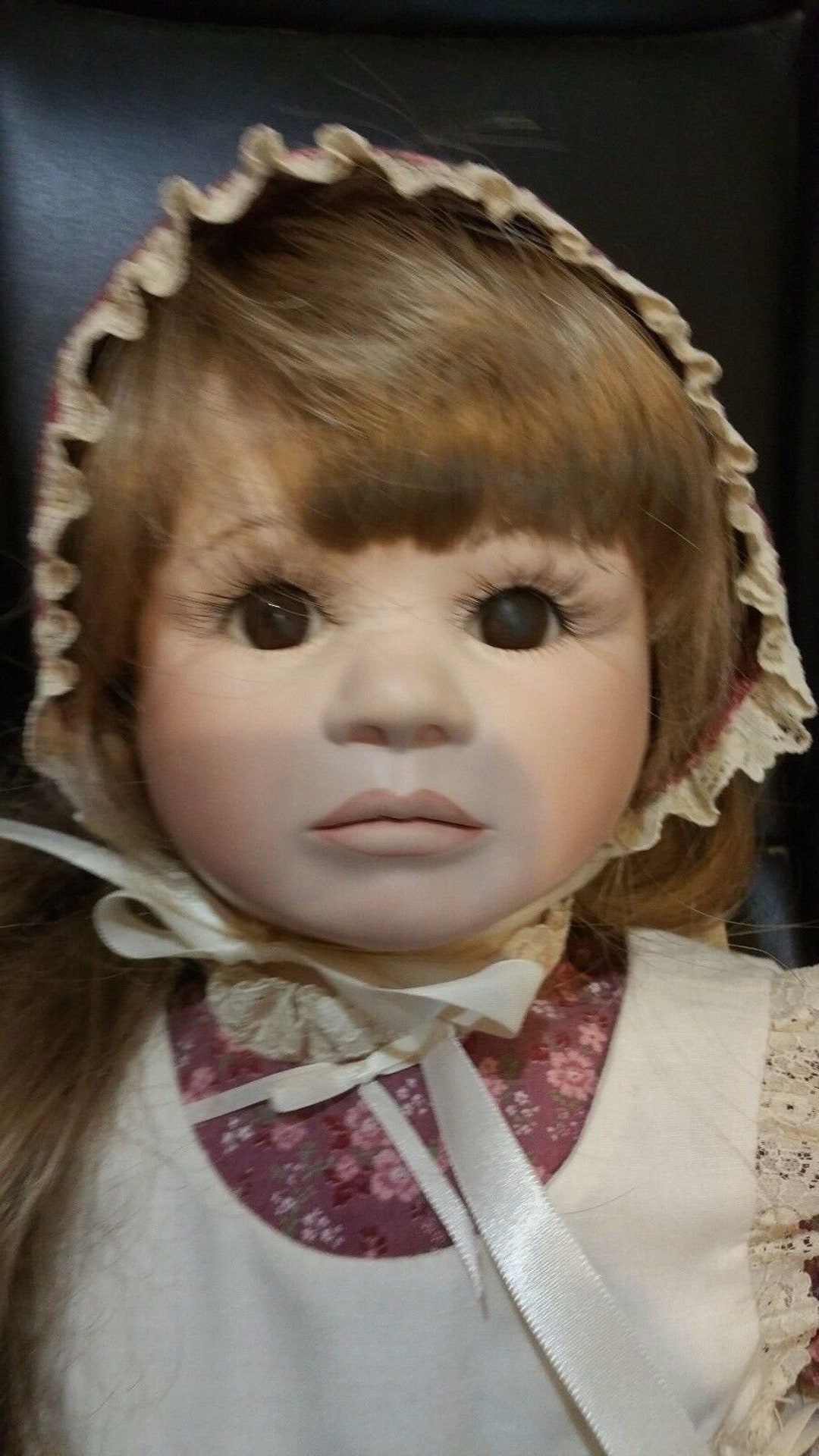 20" Porcelain Doll by Pat Secrist, 7 Signed to Store Owner by Johannes ...