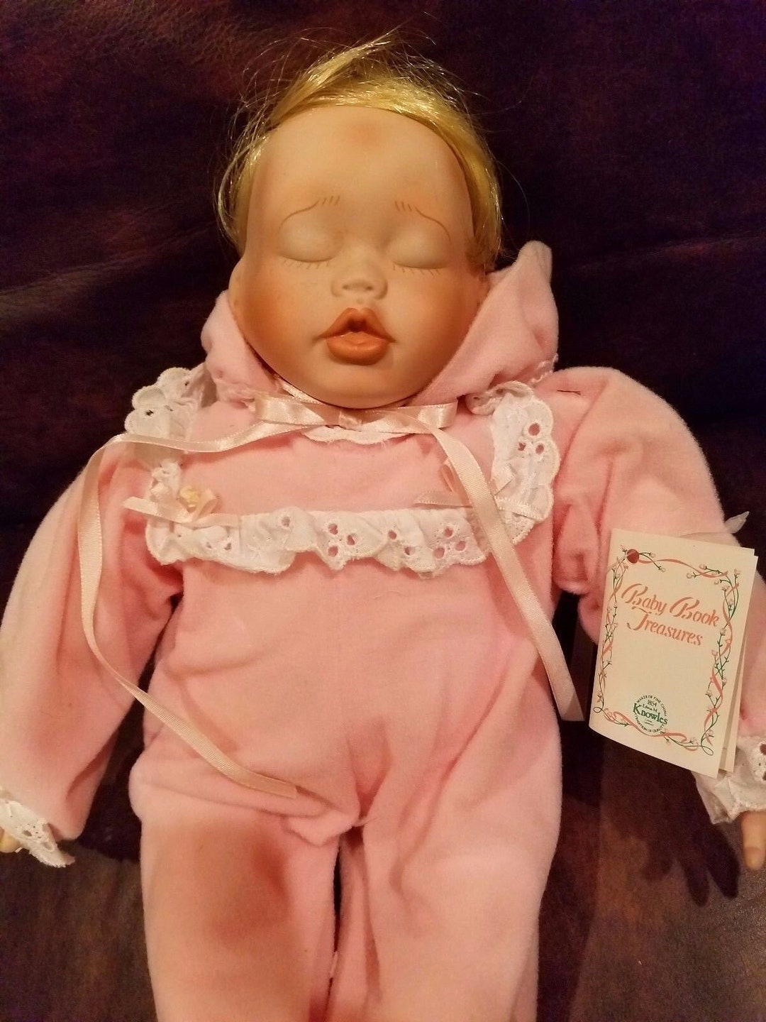 Elizabeth's Homecoming Porcelain Baby Doll by Kathy Barry Hippensteel ...