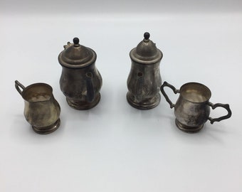 Godinger Silver Tea Set - Etsy