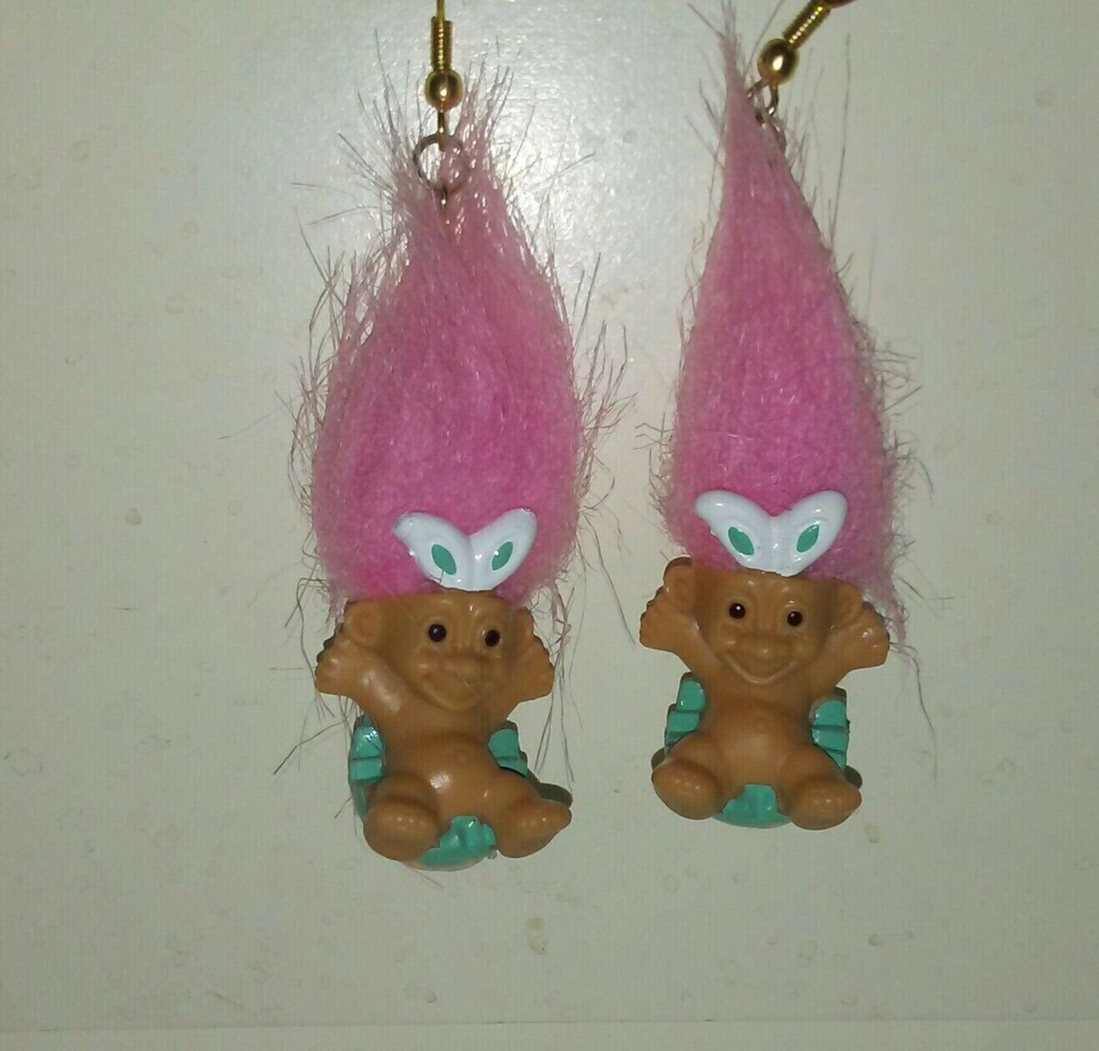 Collectible Russ Jewelry Vintage Wacky Rabbit Troll Earrings - Etsy